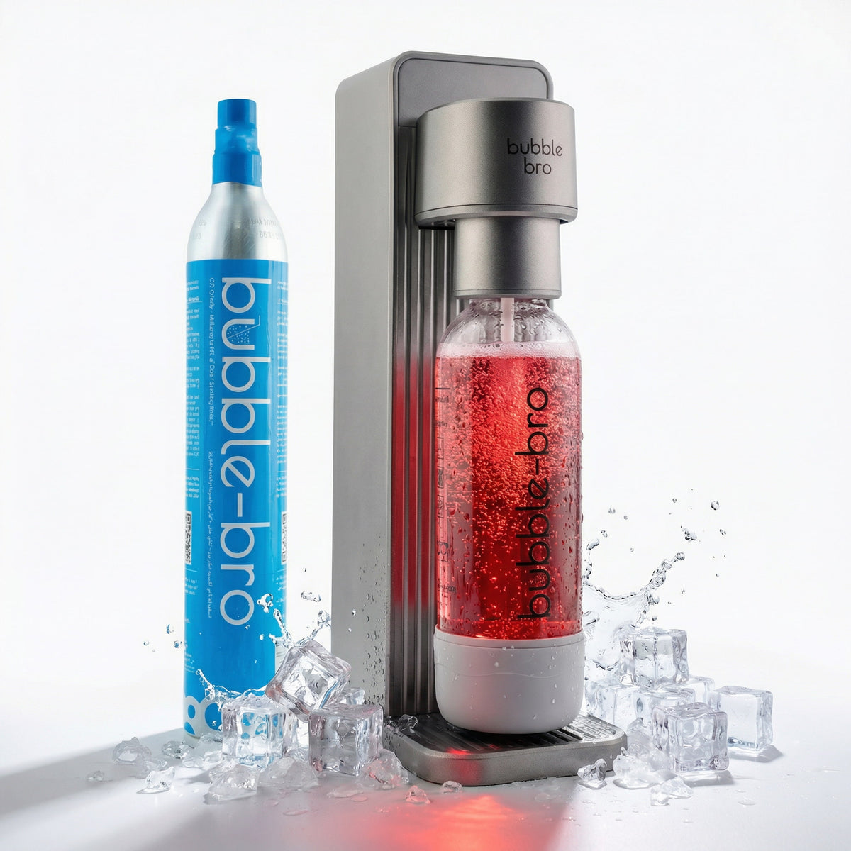 Versa Soda Maker Starter Kit | CO₂ Included, Carbonate Any Drink ...